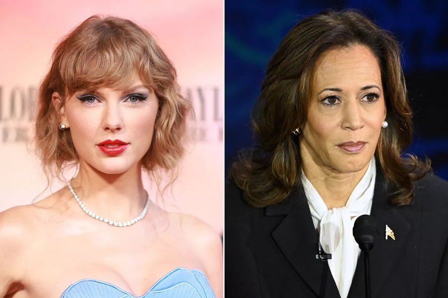 Taylor Swift Endorses Kamala Harris For The 2024 Presidential Election